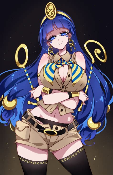 Rule 34 1girls Big Breasts Blue Eyes Blue Hair Boob Window Breasts