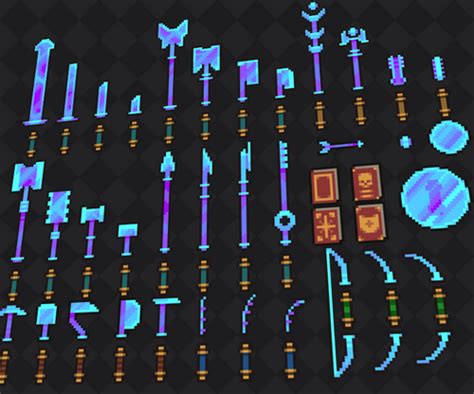 Pixel Crawler Summoned Weapons Pixel Crawler Library By Anokolisa