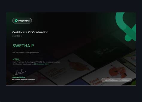 Swetha P On Linkedin Prepinsta Html5