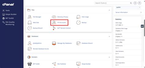 How To Setup Ftp Account In Cpanel Ipserverone