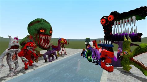 New Nightmare Garden Of Banban Vs Nightmare Alphabet Lore In Garrys