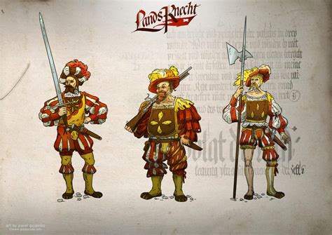 Landsknecht Concept Art 1 By Guzboroda On Deviantart