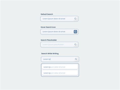 Figma Search Bar Component Design by Musa Yazlık on Dribbble