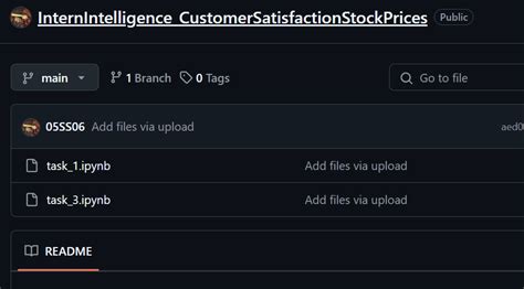 Internintelligencecustomersatisfactionstockpricestask1ipynb At Main