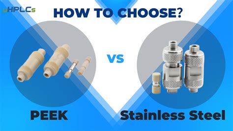 การเลือกใช้ระหว่างสแตนเลสหรือส่วนประกอบ Peek ใน Hplc ซัพพลายเออร์วัสดุสิ้นเปลืองฮาร์ดแวร์
