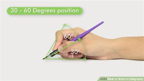 Ways To Write In Calligraphy WikiHow Ways To Write In Calligraphy WikiHow