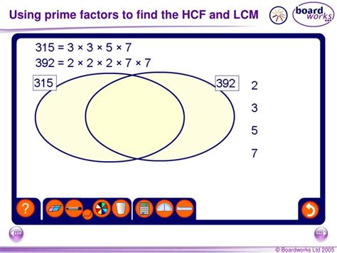 PPT Using Prime Factors To Find The HCF And LCM PowerPoint Presentation ID