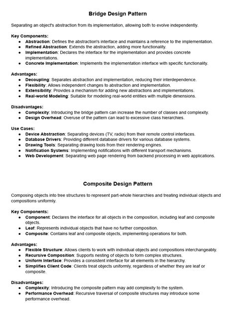 Day 9 Bridge Composite Facade And Proxy Design Patterns Pdf Proxy Server Abstraction
