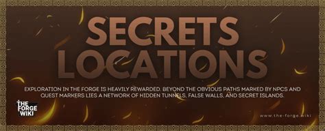 The Forge Secrets Locations The Forge Database