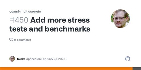 Add More Stress Tests And Benchmarks Issue 450 Ocaml Multicore Eio