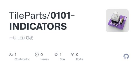 Github Tileparts0101 Indicators 一块 Led 灯板
