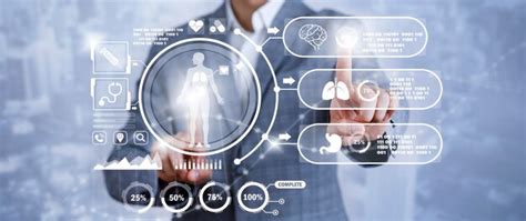 Premium Photo Businessman Hand Touch DNA Graph And Biochemical Research Scientist Working With