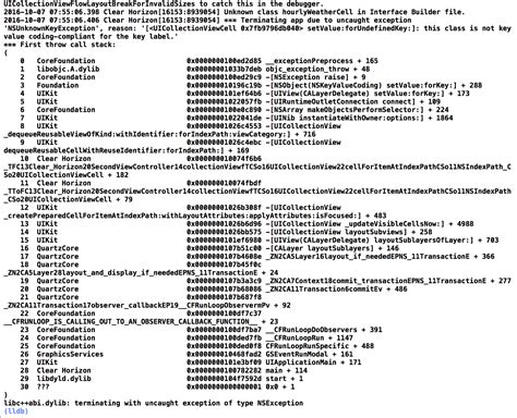 Ios App Crashing When Changing Text Of A Cell In UICollectionView