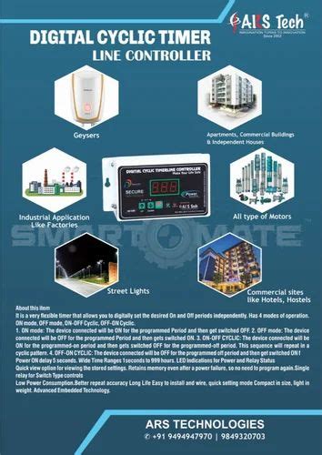 Digital Cyclic Timer Line Controller At ₹ 1500 Piece In Rangareddy Id 25866118962