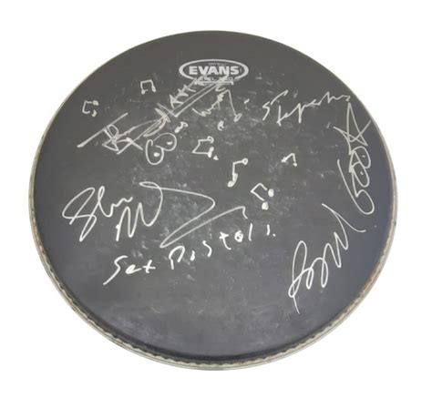 Sex Pistols Signed Drumskin Charitystars