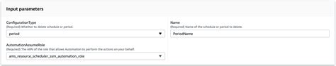 Working With Periods And Schedules In Aws Managed Services Resource Scheduler Ams Accelerate