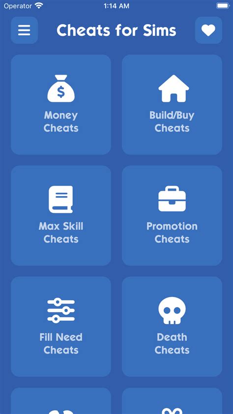 All Cheats For Sims 4 For IPhone Download