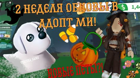 2 НЕДЕЛЯ ОБНОВЫ В АДОПТ МИ 🎃НОВЫЕ ПЕТЫ МИНИИГРА И НОВЫЙ ДОМ 😨🦇 адоптми хэллоуин Youtube