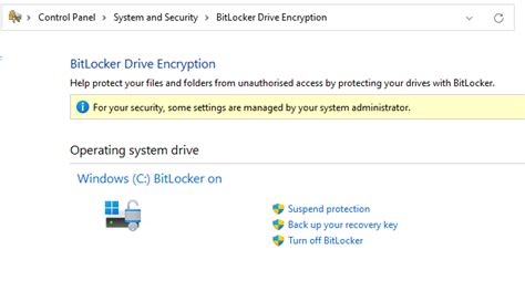 I Get The Message For Your Security Some Settings Are Managed By Your
