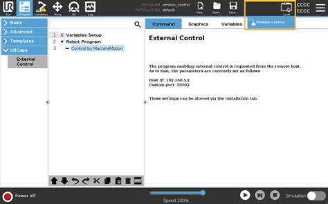 Universal Robot Robot Configuration For Machinelogic Applications