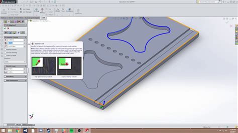 hsmworks operations solidworks youtube