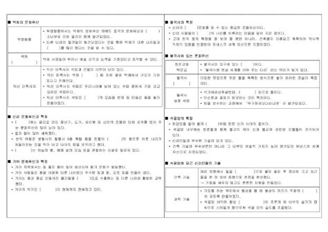 6149006 5학년 2학기 역사 1단원 정리 고조선 통일신라 학습지 Hjh501