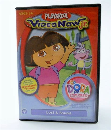 Playskool Video Now Jr Dora The Explorer Pvd Educational Disc Dora The Explorer Dora Playskool