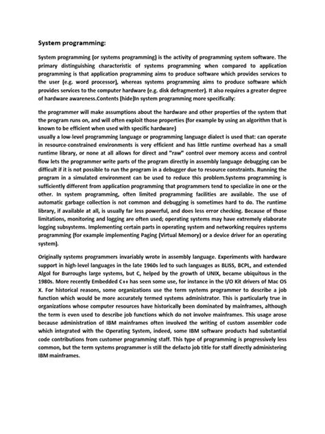 Spsa Pdf Macro Computer Science Compiler