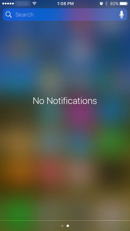 My Swipe Down Feature Has Stopped Working Apple Community