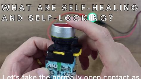 What Is Self Locking And What Is Self Recovery Of Push Button Switch YouTube