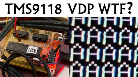 Solved Tms9118 Pathological Memory Write Autoincrementing Via W65c265sxb Tms9918 Retcom87