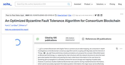 An Optimized Byzantine Fault Tolerance Algorithm For Consortium Blockchain