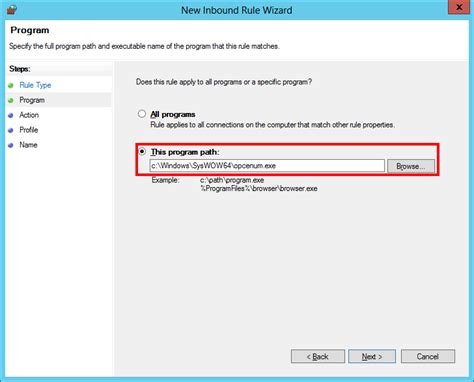 Configuring Windows Firewall For Dcom And Opc On Windows 8 2012 2019
