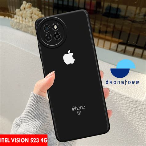 Jual CASE ITEL VISION S G MOTIF LOGO IP SOFTCASE HARDCASE PROTECT CAMERA PELINDUNG