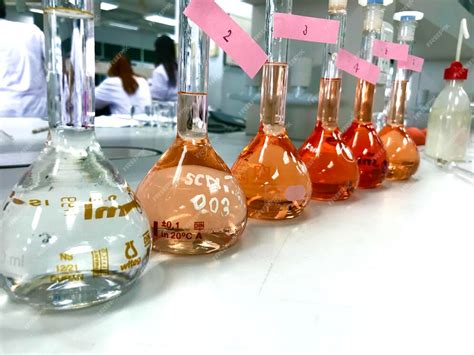 Premium Photo Close Up Of Flask On Table