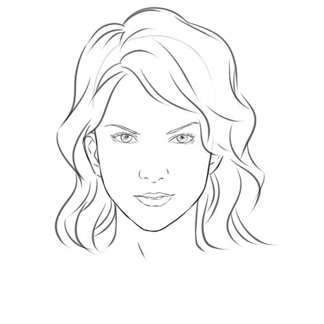 Easy People To Draw Girls