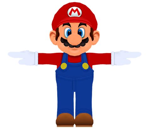 Mario Model By Mariela1981 On Deviantart