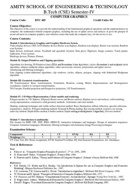 Computer Graphicsc Amity Pdf 2 D Computer Graphics Computer Graphics