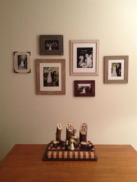 Arranged Picture Frames In A Totally Non Boring Way Thanks To Arrangement Templates Picture