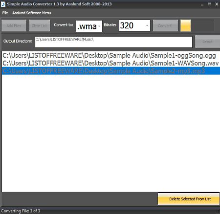Best Free Batch Audio Converter Software For Windows