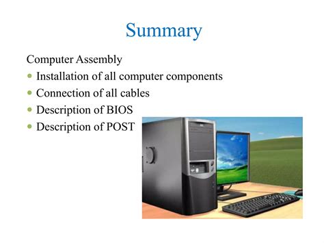 Ch 2 Computer Assembly Disassembly Pptx