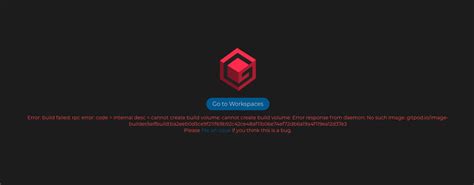 Cannot Create Workspaces From A Template · Issue 1308 · Gitpod Iogitpod · Github