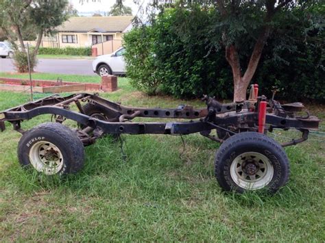 Old Chassis Monster Trucks Antique Cars Fj40