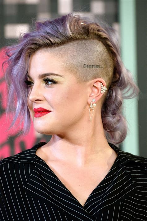 Kelly Osbourne Scalp Tattoo