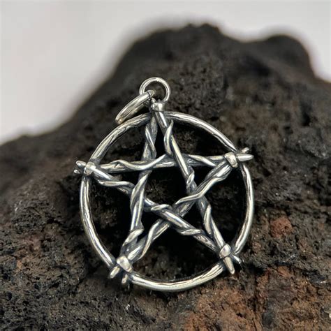 Pentagram Pendant Silver Wulflund
