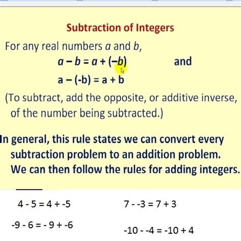 12 Subtracting Integers Tutorial Sophia Learning 12 Subtracting Integers Tutorial Sophia Learning