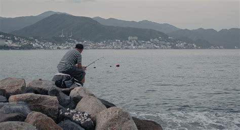 집 밖의 거리 격리 경치 경치가 좋은 고요한 구름 낚시 낚시 미끼 낚싯대 남자 도시 대비 도시 풍경
