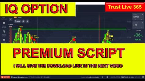 Iq Option Premium Script Iq Option Zig Zag Script Youtube