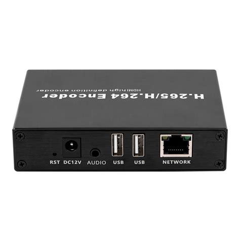 Dual USB HDMI Encoder Decoder Ch RTSP Webcam Support EXVIST