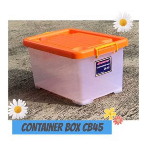 Jual Container Box Cb 45 45 Liter Multiclub Box Kotak Penyimpanan